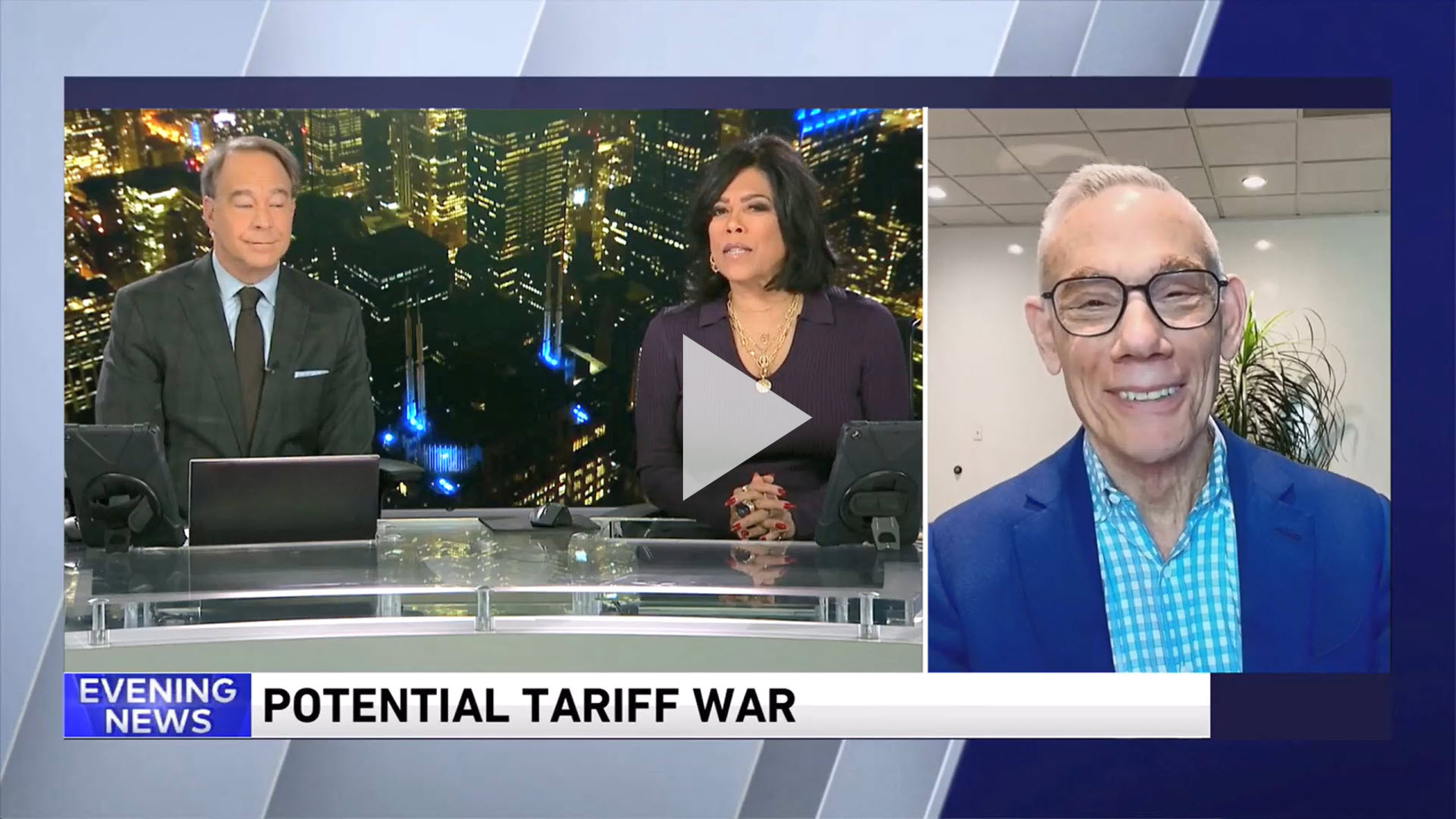SGL Live on WGN 9 News – Potential Tariff War - SGL Financial Advisors